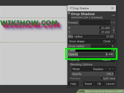How To Use Drop Shadow In GIMP Steps With Pictures WikiHow