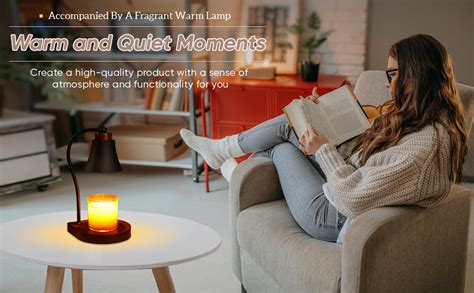 Bodevedob Candle Warmer Lampdimmable Electric Candle