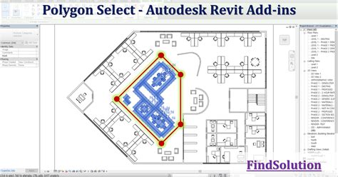 Autodesk Revit Addin Polygon Select