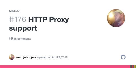 Proxy Support Issue 176 Tdlib Td GitHub