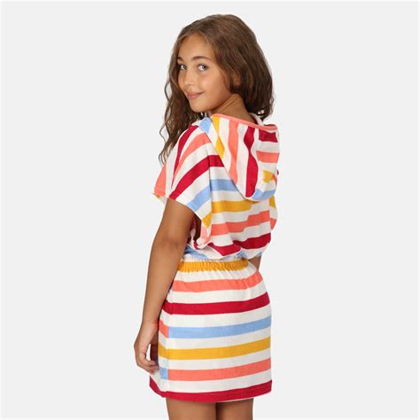 Regatta Bernessa Girls Towelling Dress Run Charlie