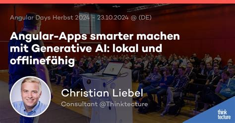 Angular Apps Smarter Machen Mit Generative Ai Lokal Und Offlinefähig