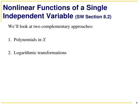 Ppt Nonlinear Regression Functions Sw Chapter 8 Powerpoint