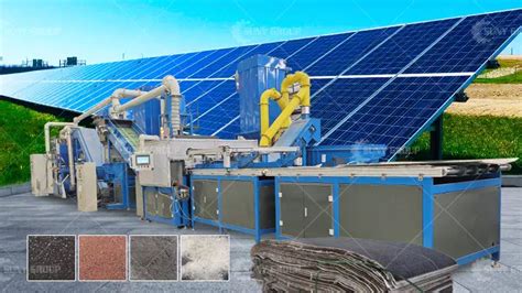 Fully Automated Solar Panels Recycling Facility Suny Group