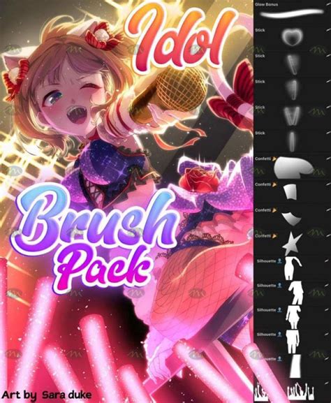 Free Download Procreate Stage Effect Brushes Procreate Brushes