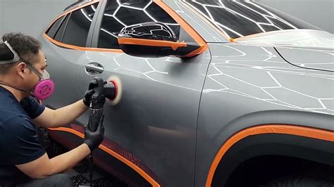 2023 트랙스trax 스털링 그레이 신차패키지 전체작업 영상 신차검수솔라가드썬팅ppf광택유리막코팅 Youtube