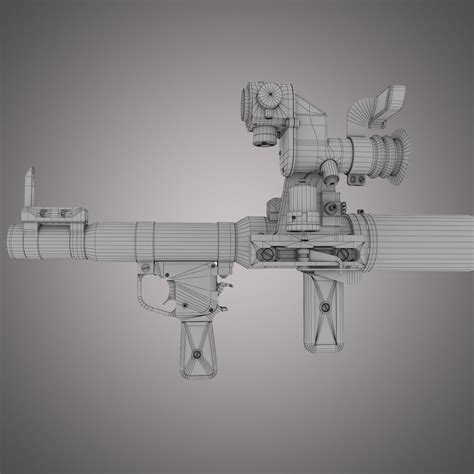 Rpg 7 Rocket Launcher 3d Model 79 Fbx Unknown Max Ma Obj Free3d