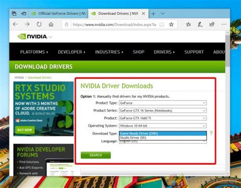 How To Update And Download Nvidia Drivers Without GeForce Experience WinBuzzer