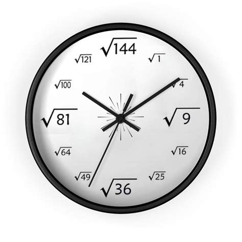 Square Wall Clock Etsy