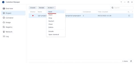 Updating Containers In Container Manager