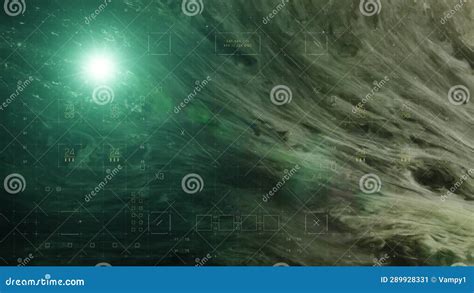 Interstellar Travel For Spaceships Probe Sci Fi Exoplanets Other Worlds Stock Video Video