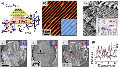 Figure 1 From Interfacial Coupling In Multiferroicferromagnet