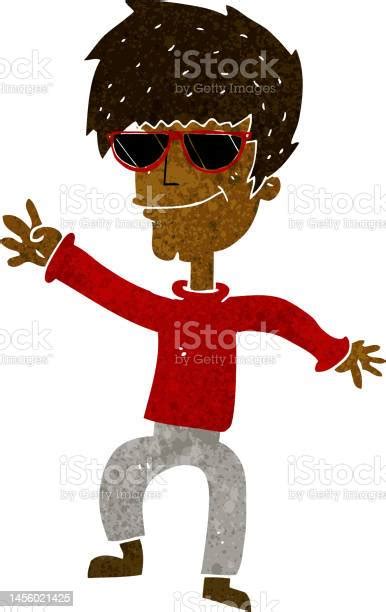 말풍선이 있는 손 흔드는 쌀쌀함 Guy 개성 개념에 대한 스톡 벡터 아트 및 기타 이미지 개성 개념 낙서 드로잉 남자