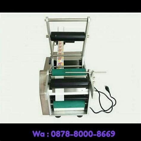 Jual Mesin Labeling Semi Automatic Round Bottle Labeling Machine Shopee Indonesia