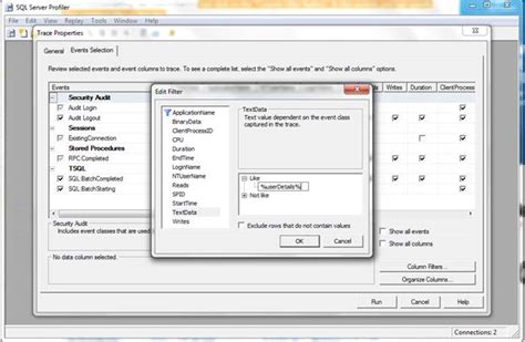 Monitoring Specific Table Using Sql Profiler
