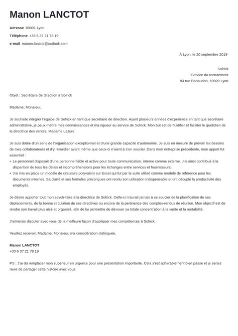 Commencer Une Lettre De Motivation Comment Faire Hot Sex Picture