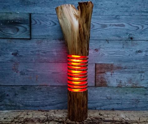 Segmented Log Lamp 7 Steps With Pictures Instructables