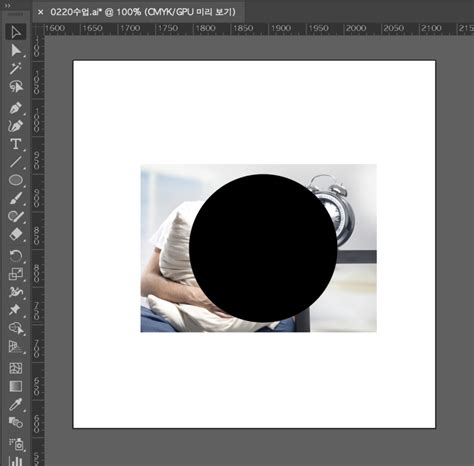 일러스트 이미지 자르기 클리핑마스크 사용 방법 원하는 모양대로 만들기 네이버 블로그