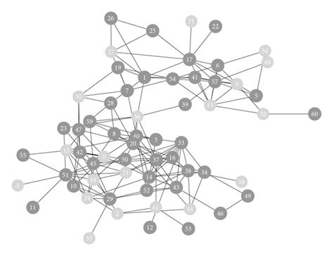 The Community Structure Of The Dolphins Dataset Download Scientific Diagram