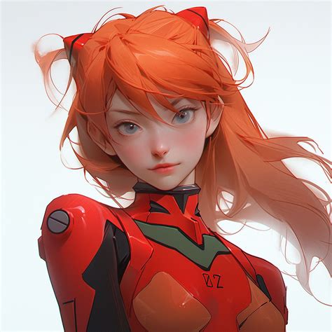 Asuka Langley Soryu Neon Genesis Evangelion Mx