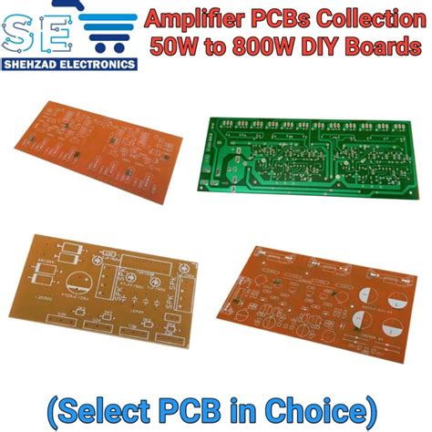 Diy Audio Amplifier Bass Tone Echo Rectifiers Inverter Pcbs Bare Board Collection Daraz Pk
