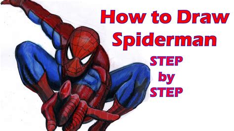How To Draw Spiderman Step By Step