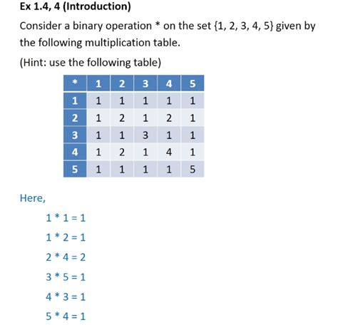 Multiplicación Binaria Reglas Y Ejemplos Unigal