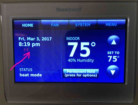 How To Change Time And Day On Honeywell Wi Fi Thermostat RTH9580WF Tom S Tek Stop