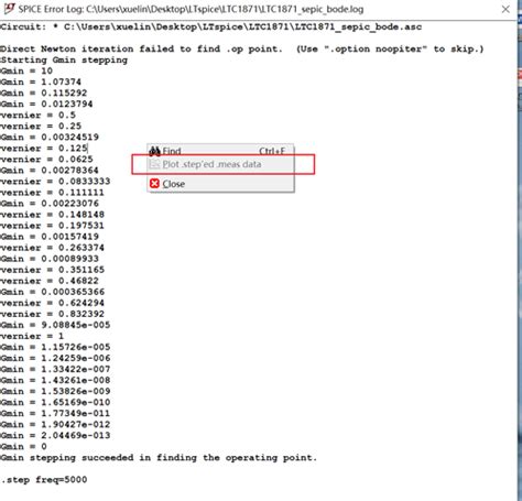 Loop Analysis Problems In Ltspice Q A LTspice EngineerZone