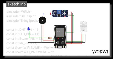 Dht Thingspeak Mini Quiz Copy 3 Wokwi Esp32 Stm32 Arduino Simulator