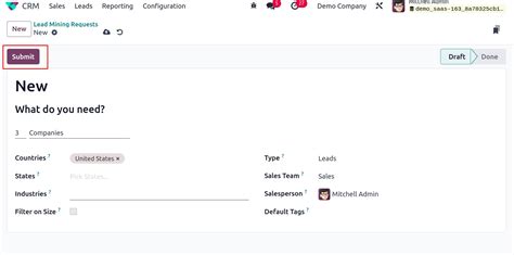 generate leads in odoo 17 crm odoo v17 enterprise edition book