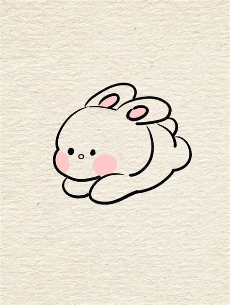 小兔子简笔画可爱呆萌 小兔子简笔画可爱呆萌卡通 画趣文库（我爱生活）