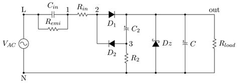 8 13 3 capacitive half wave rectification pre zener — pyspice 1 6
