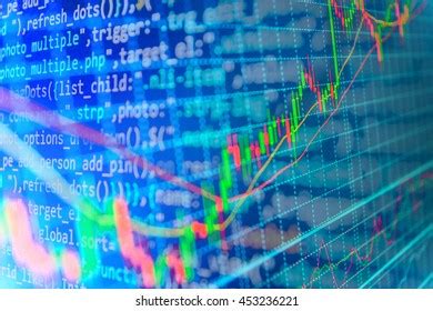 Computer Source Code Stock Graph Chart Stock Photo 453236221 Shutterstock