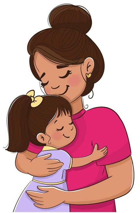 Pin by Miss Estephani on día de la madre Mothers day cartoon Mothers day drawings Mother and