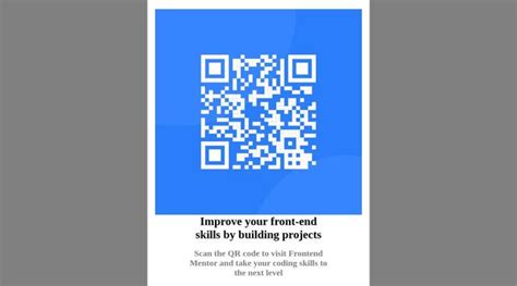 Frontend Mentor Qr Code Challenge Coding Challenge Solution