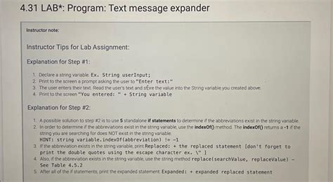 solved 2 expand common text message abbreviations output