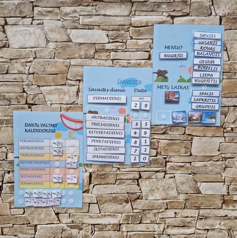 Kalendorius Vaikams A5 Formatas Tindiriukas