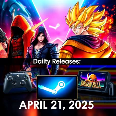 daily game releases update for april 21 2025 leveluptalk