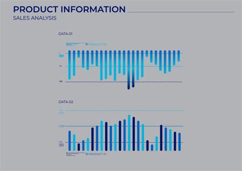 Dynamic Process Data Charts In Color Finance Vector Image