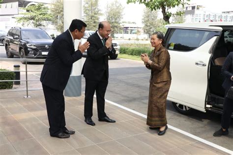 សម្តេច ម៉ែន សំអន ដឹកនាំគណ ប្រតិភូ អញ្ជើញបំពេញទស្សន កិច្ច