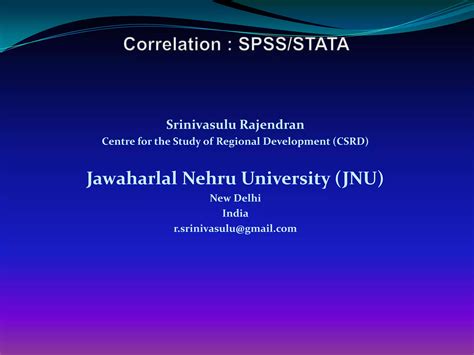 Topic 15 Correlation Spss Pptx