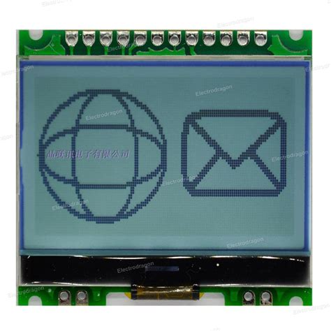 Min Graphic Dot Matrix LCD White ElectroDragon