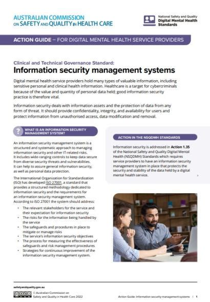 Action Guide Information Security Management Systems Australian