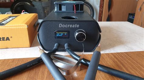 Ионисторная точечная сварка Docreate DO-02 для аккумуляторов, тест и ...