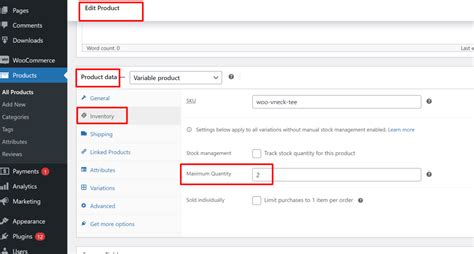 How To Limit The Maximum Quantity Of Products Via Custom Field In