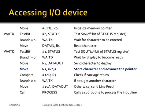 PPT Input Output Organization PowerPoint Presentation Free Download ID