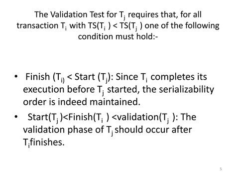 Validation Based Protocol Pptx Databases Computer Software And Applications