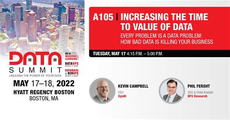 Syniti On Linkedin Data Summit 2022 The Premier Data Management And Analytics Conference