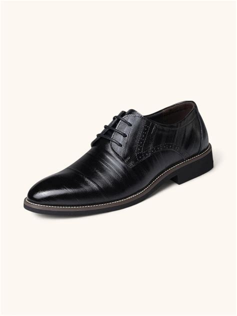 Mens Brogue Oxford Dress Shoes Classic Formal Elegance British Elegance
